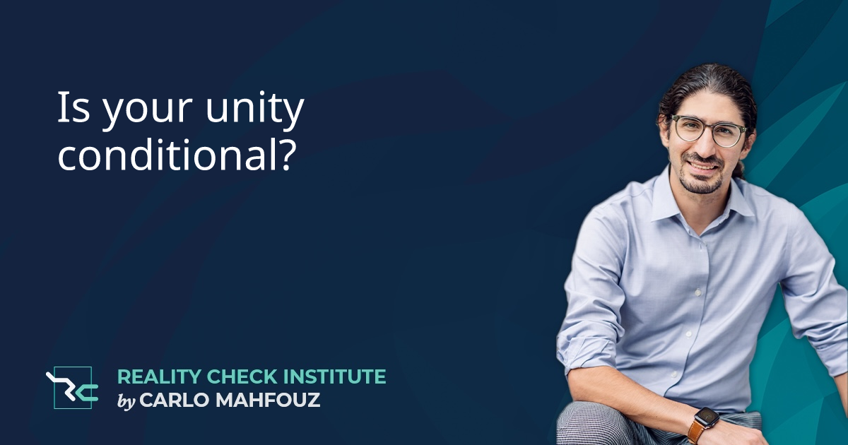 Is Your Unity Conditional
